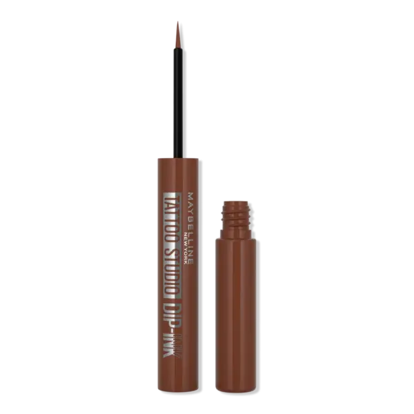 MAYBELLINE Tattoo Studio Dip-ink Liquid Eyeliner - Brown Expression