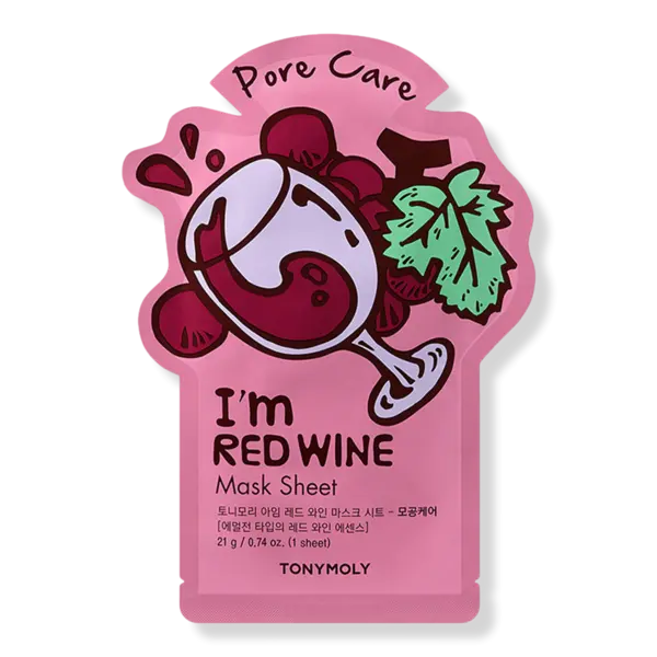TONYMOLY I Am Sheet Mask Red Wine - One-color