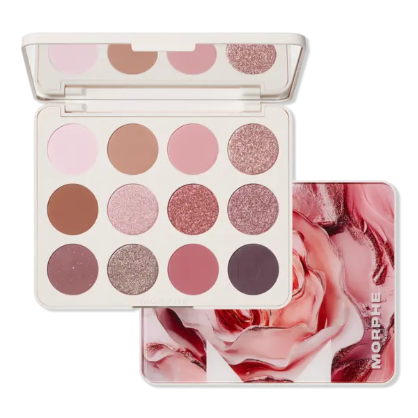 MORPHE Chromaplus 12-pan Eyeshadow Palette - Rose Frequency