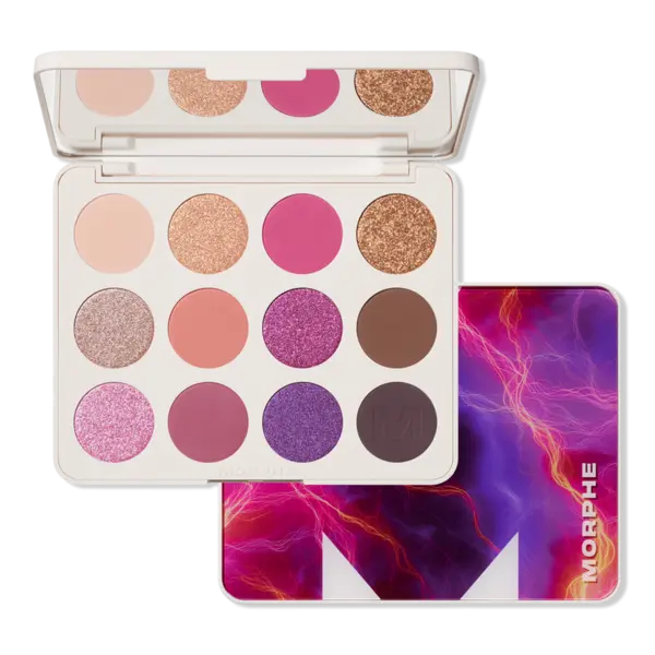 MORPHE Chromaplus 12-pan Eyeshadow Palette - Electric Currant