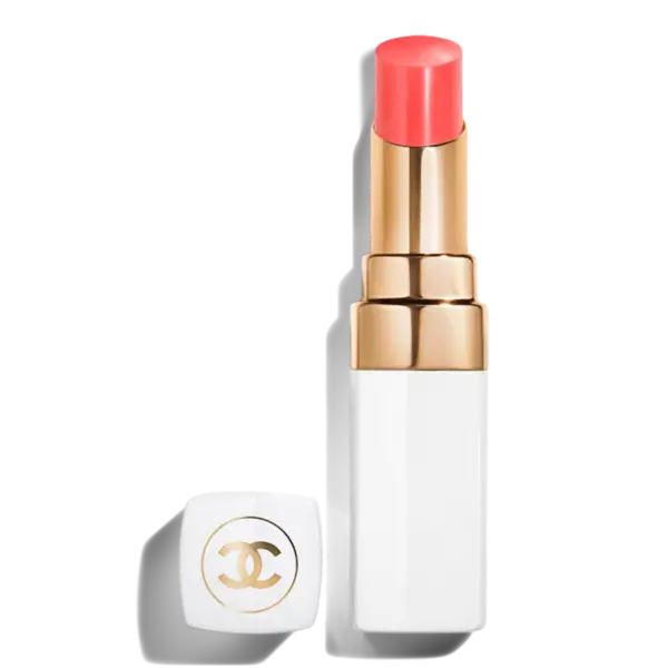 Chanel Rouge Coco Baume Satin Hydrating Beautifying Tinted Lip Balm Buildable Color - 916 Flirty Coral