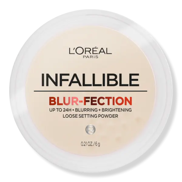 L'OREAL PARIS  Infallible Blur-fection Longwear Loose Setting Powder - Translucent Light
