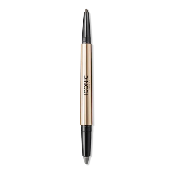 ICONIC LONDON Smokey Eye Duo Dual-ended Kajal Eyeliner - Ash Grey
