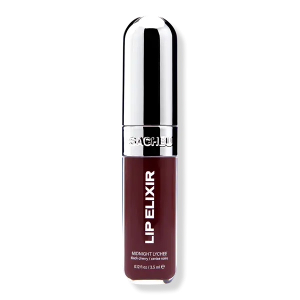 SACHEU Lip Glaze Elixir 3-in-1 Balm + Oil + Gloss - Midnight Lychee