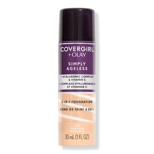 COVERGIRL Olay Simply Ageless 3-in-1 Liquid Foundation - Nude Beige
