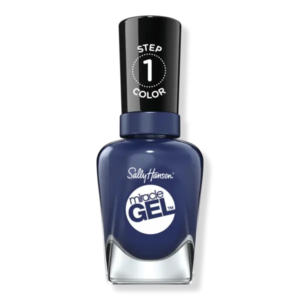 SALLY HANSEN Miracle Gel Nail Polish, Blues & Greens - Midnight Mod