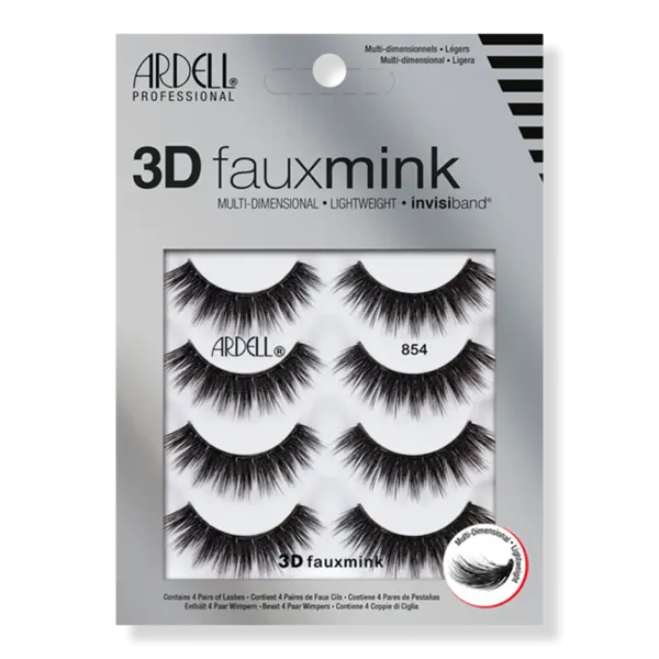 ARDELL 3d Faux Mink Multipack Lashes #854 - One-color