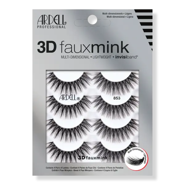 ARDELL 3d Faux Mink Multipack Lashes #853 - One-color