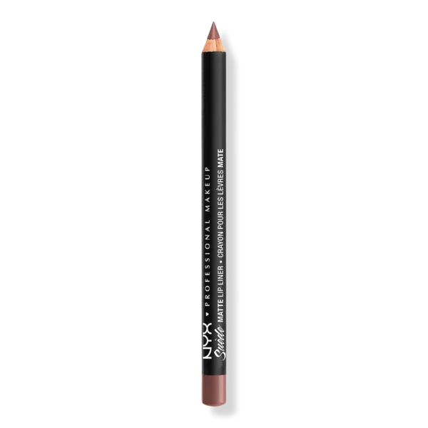 NYX PROFESSIONAL MAKEUP Suede Matte Lip Liner Velvet Soft Vegan Lip Pencil - Los Angeles