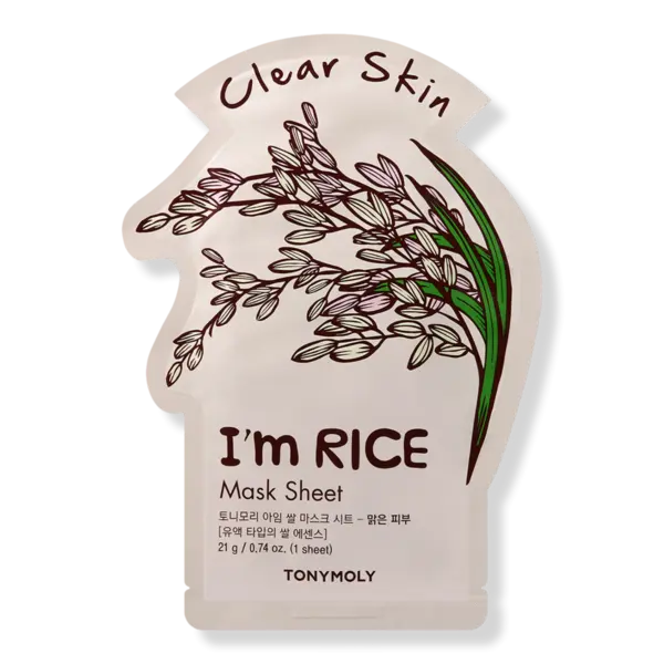 TONYMOLY I Am Sheet Mask Rice - One-color