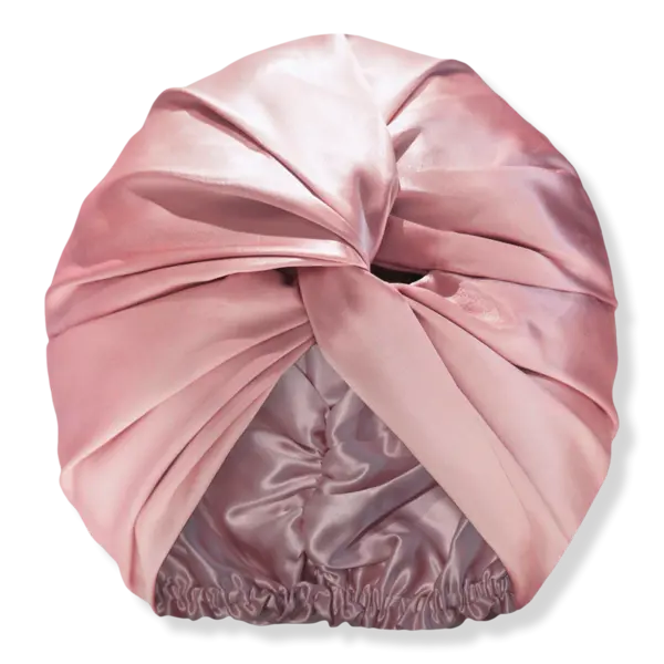 Slip Pure Silk Turban - Pink
