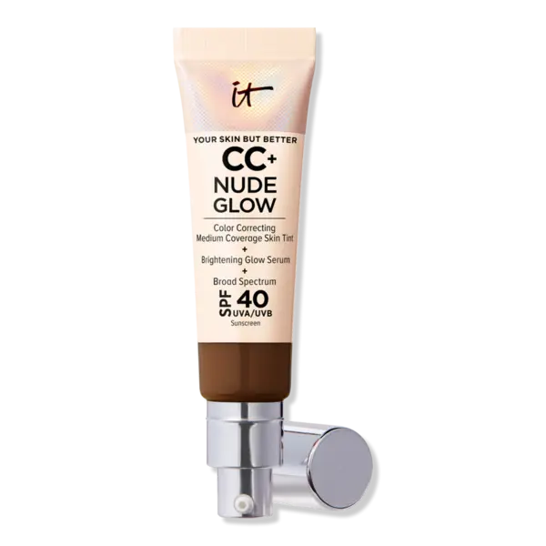 IT COSMETICS Cc+ Nude Glow Lightweight Foundation + Glow Serum With Spf 40 - Neutral Deep