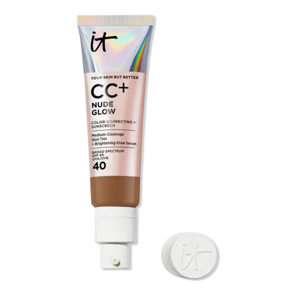 IT COSMETICS Cc+ Nude Glow Lightweight Foundation + Glow Serum With Spf 40 - Neutral Deep