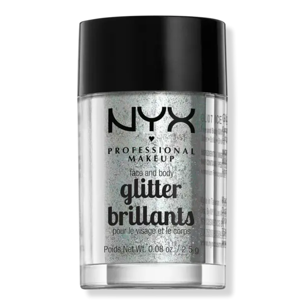 NYX PROFESSIONAL MAKEUP Vegan Loose Face And Body Glitter - Ice