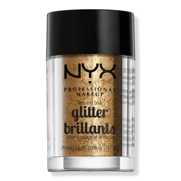 NYX PROFESSIONAL MAKEUP Vegan Loose Face And Body Glitter - Bronze