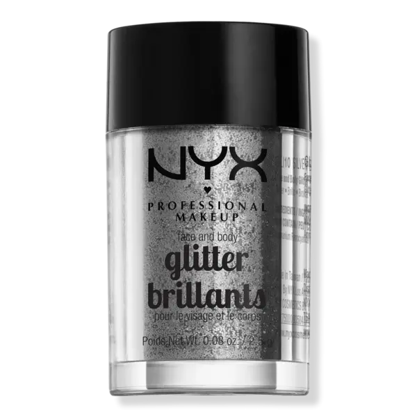 NYX PROFESSIONAL MAKEUP Face And Body Glitter - Silver