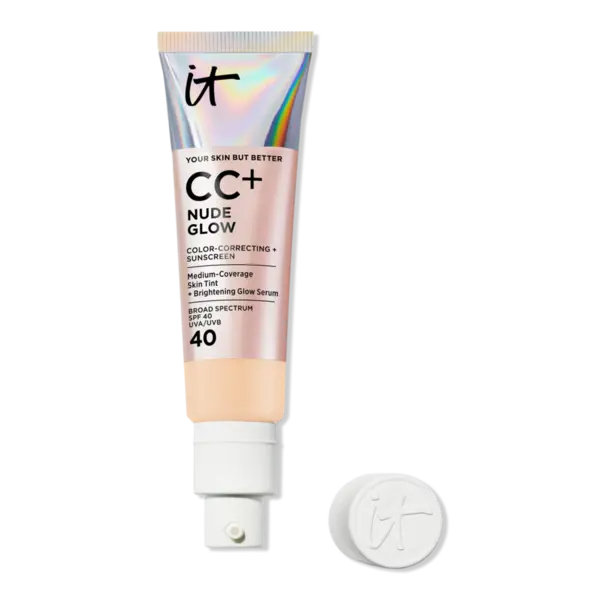 IT COSMETICS Cc+ Nude Glow Weight Foundation + Glow Serum With Spf 40 - Light