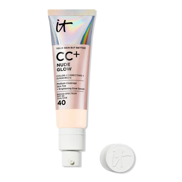 IT COSMETICS Cc+ Nude Glow Lightweight Foundation + Glow Serum With Spf 40 - Fair Porcelain