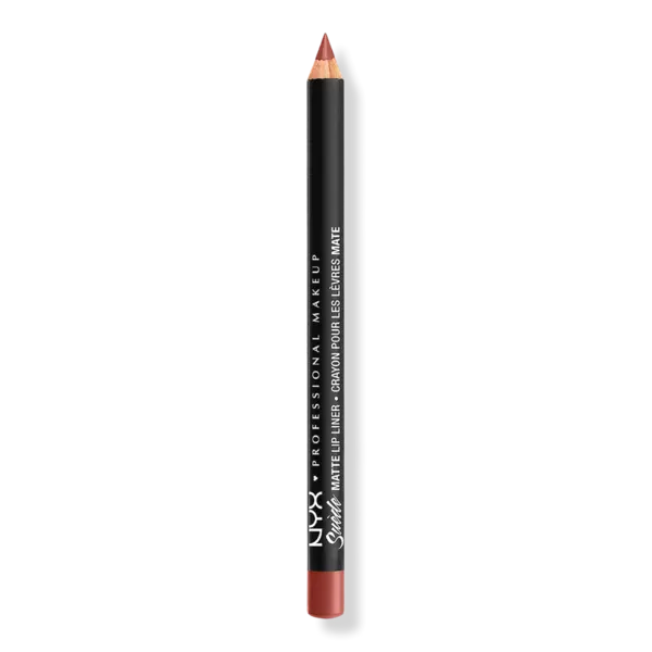 NYX PROFESSIONAL MAKEUP Suede Matte Lip Liner Velvet Soft Vegan Lip Pencil - Alabama