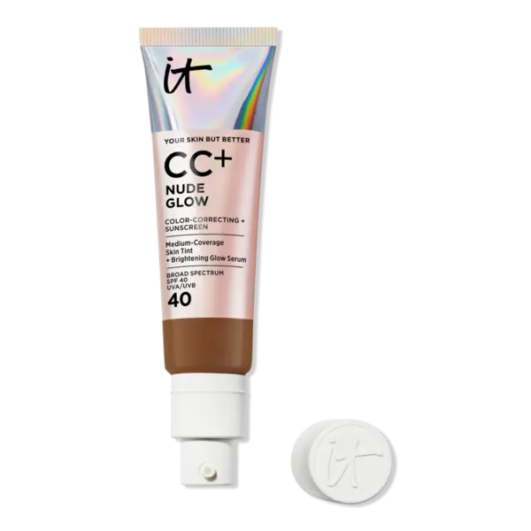 IT COSMETICS Cc+ Nude Glow Lightweight Foundation + Glow Serum With Spf 40 - Deep Mocha