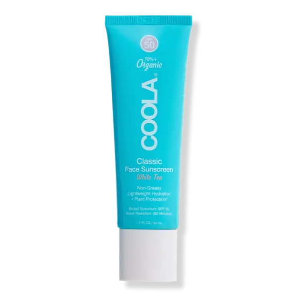 COOLA Organic Classic Face Sunscreen Spf 50 White Tea