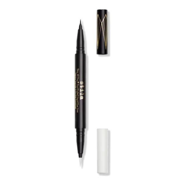 STILA Stay All Day Dual-ended Waterproof Liquid Eyeliner Intense Black / Snow - Intense Black/snow