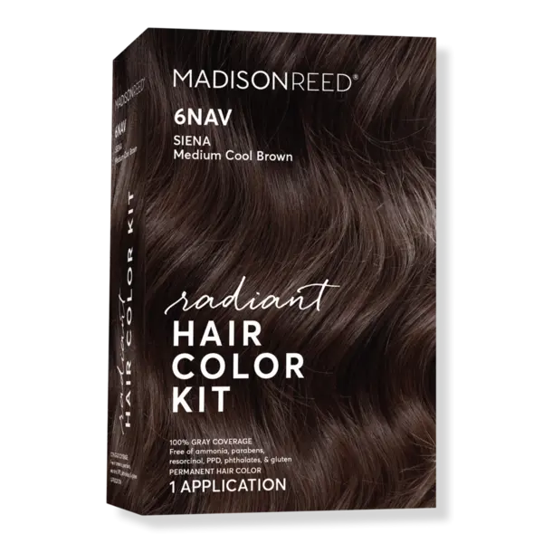 MADISON REED Radiant Hair Color Kit - 6nav Siena Brown