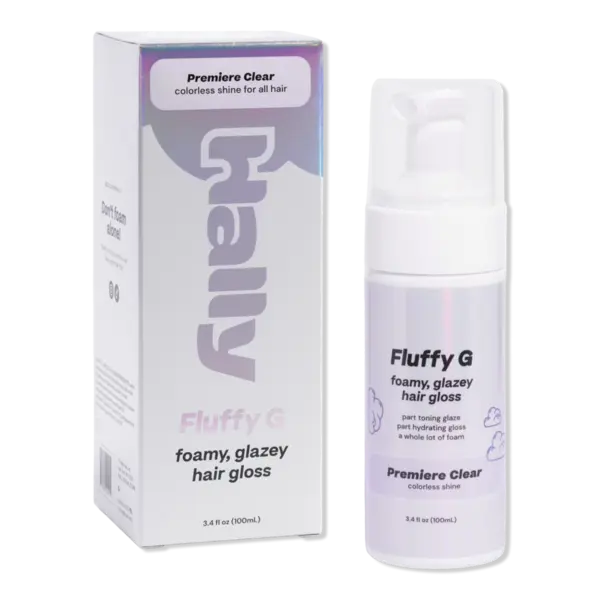 HALLY Fluffy G, Foamy Glazey Hair Gloss - Premiere Clear