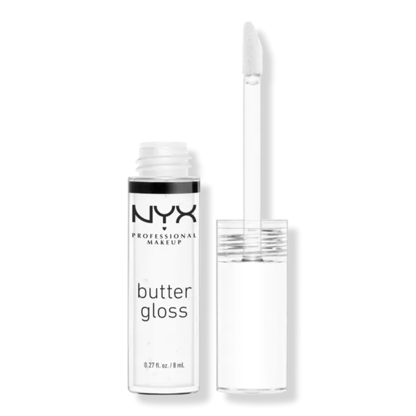 NYX PROFESSIONAL MAKEUP Butter Gloss Non-sticky Lip Gloss - Clear