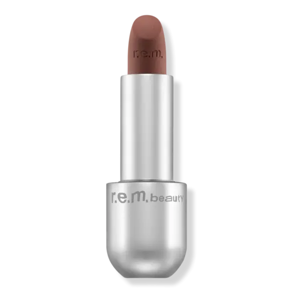 R.E.M. BEAUTY On Your Collar Matte Lipstick - Wine N Dine