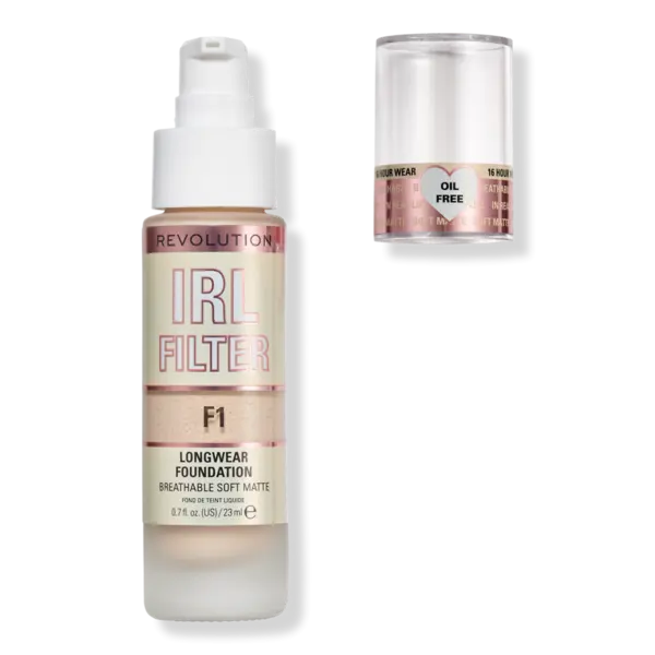 REVOLUTION BEAUTY Irl Filter Longwear Foundation - F1