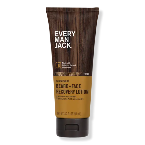 EVERY MAN JACK Sandalwood Beard + Face Recovery Lotion - One-color