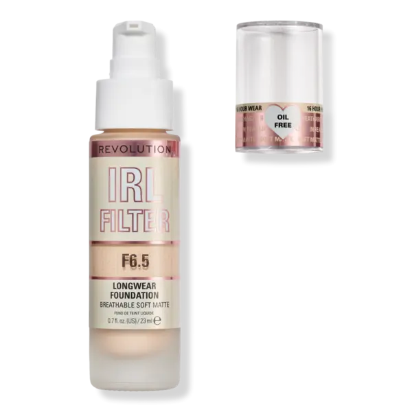 REVOLUTION BEAUTY Irl Filter Longwear Foundation - F6.5