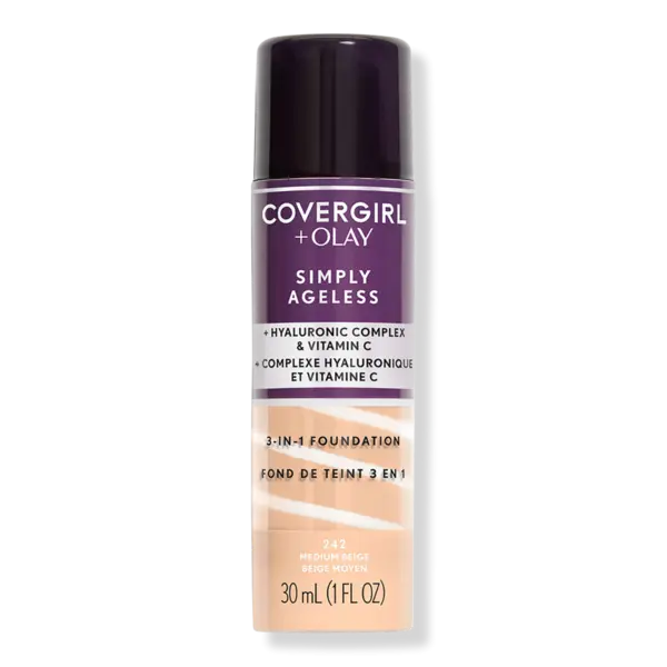 COVERGIRL Olay Simply Ageless 3-in-1 Liquid Foundation - Medium Beige