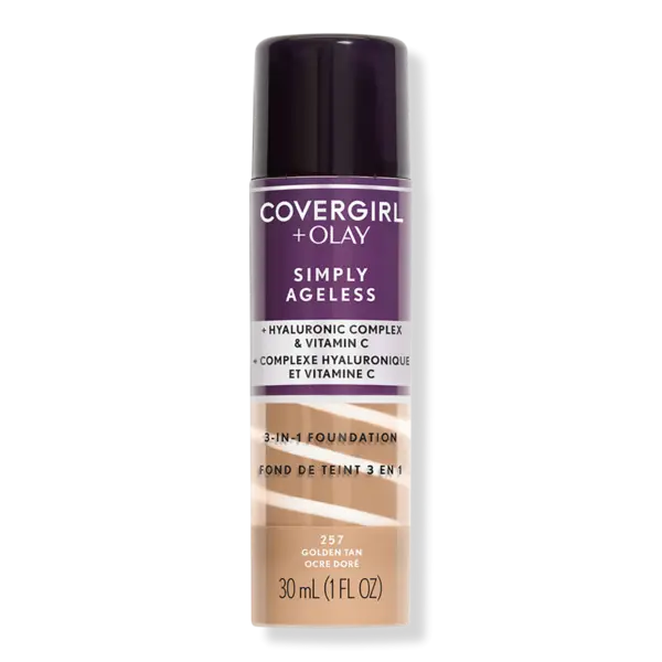 COVERGIRL Olay Simply Ageless 3-in-1 Liquid Foundation - Golden Tan