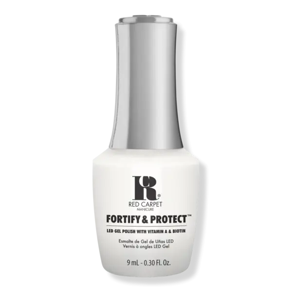 RED CARPET MANICURE Fortify & Protect Led Gel Nail Polish Collection - White Hot