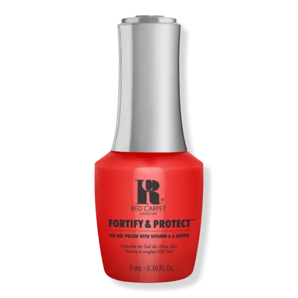 RED CARPET MANICURE Fortify & Protect Led Gel Nail Polish Collection - Red-y To Party