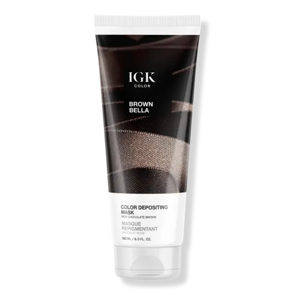 IGK Color Depositing Conditioning Hair Mask - Brown Bella