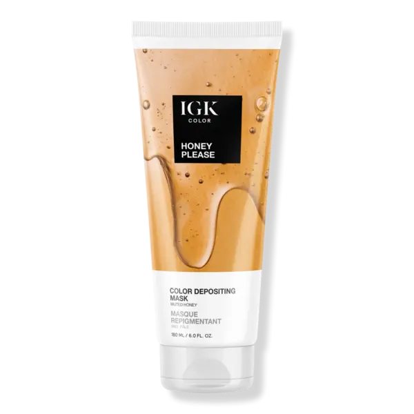IGK Color Depositing Conditioning Hair Mask - Honey Please