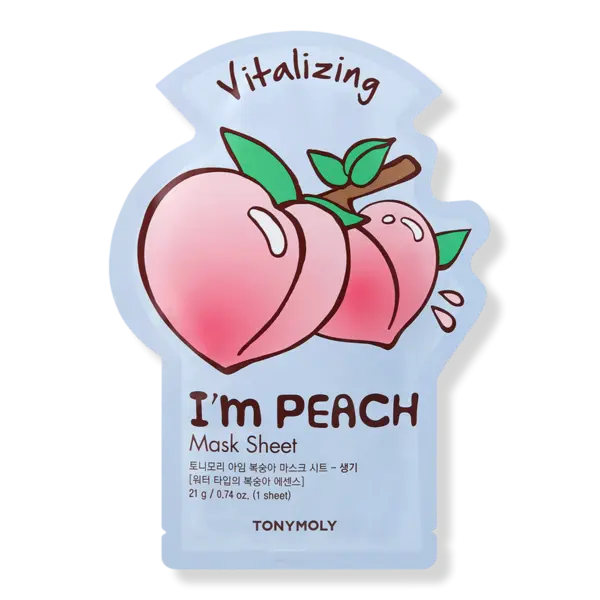 TONYMOLY I Am Sheet Mask Peach - One-color