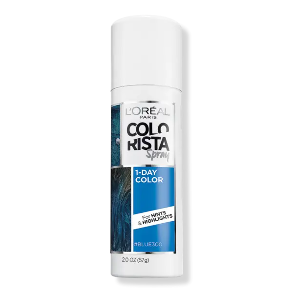 L'OREAL PARIS Colorista Hair Makeup Temporary 1-day Spray - Blue