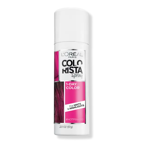 L'OREAL Colorista Hair Makeup Temporary 1-day Spray - Hotpink