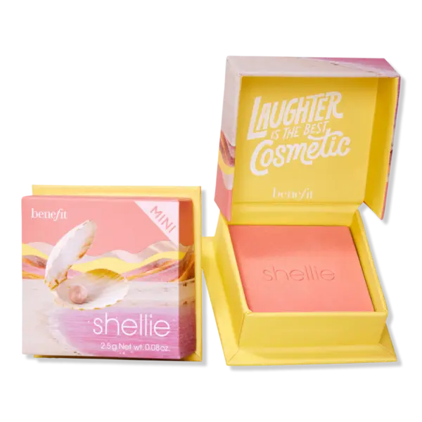 BENEFIT COSMETICS Wanderful World Silky-soft Powder Blush Mini - Shellie