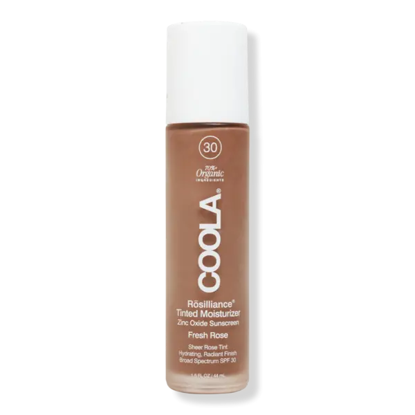COOLA Rosilliance Tinted Moisturizer Organic Sunscreen Spf 30 - Fresh Rose