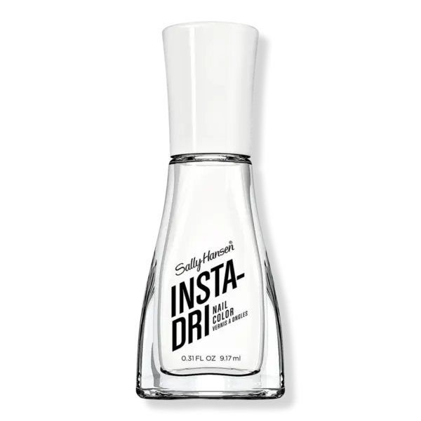 SALLY HANSEN Insta-dri Nail Polish, Neutrals - White On Time