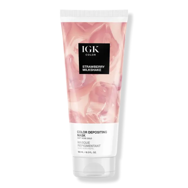 IGK Color Depositing Conditioning Hair Mask - Strawberry Milkshake