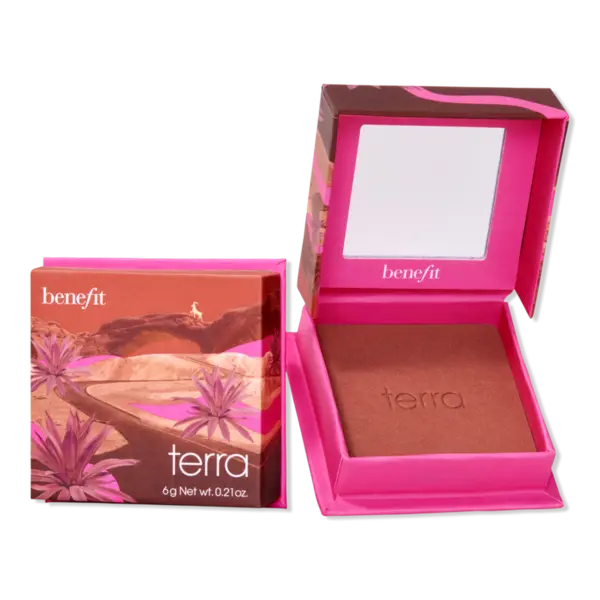 BENEFIT COSMETICS Silky-soft Powder Blush - Terra