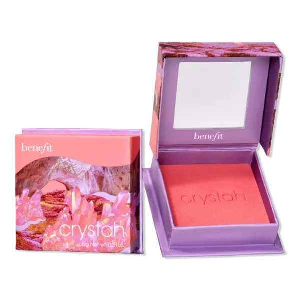 BENEFIT COSMETICS Silky-soft Powder Blush - Crystah