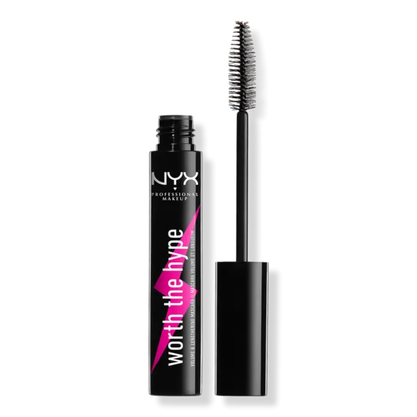 NYX PROFESSIONAL MAKEUP Worth The Hype Volumizing & Lengthening Mascara - Black