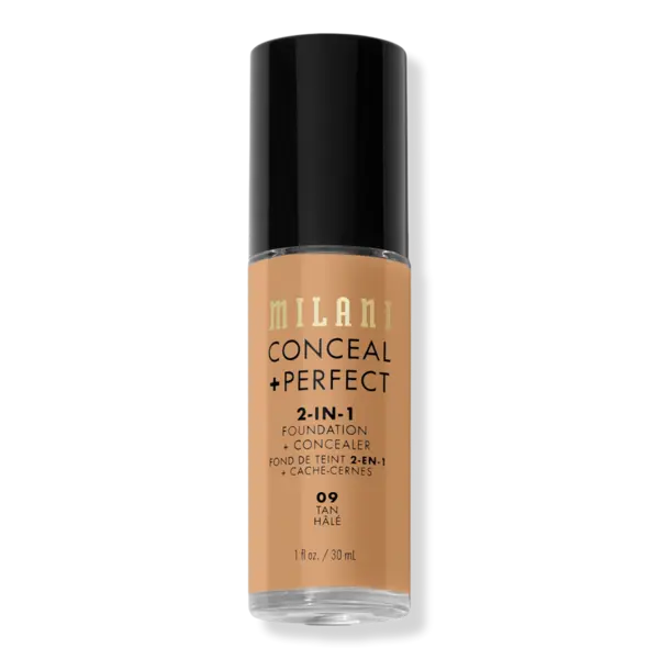 MILANI Conceal + Perfect 2-in-1 Foundation + Concealer - Tan
